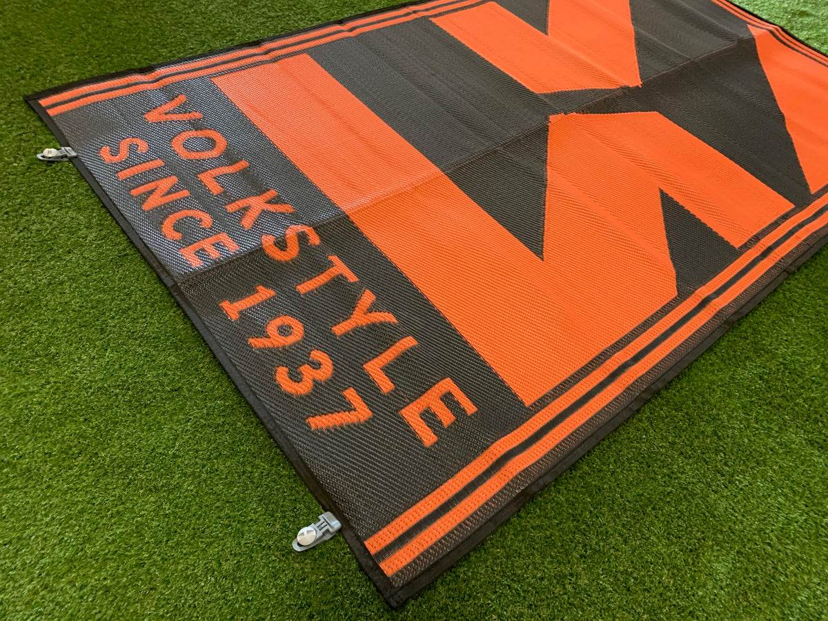 Volkstyle - Orange/Black – Outdoor Matting Company