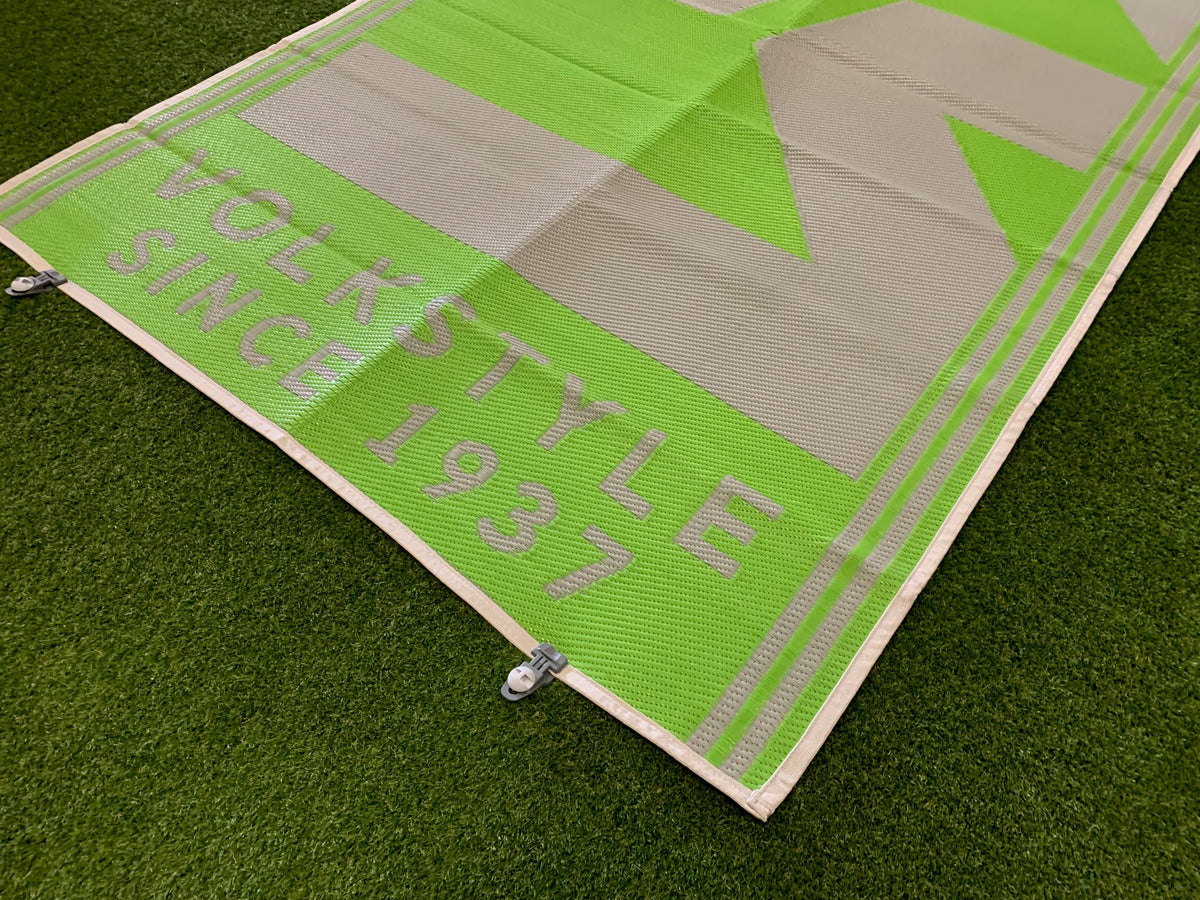 Volkstyle - Green/Grey – Outdoor Matting Company