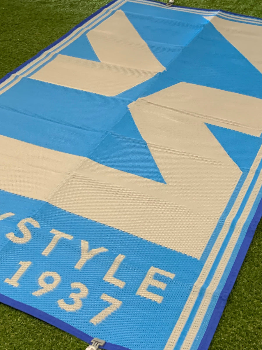 Volkstyle - Blue/Grey – Outdoor Matting Company